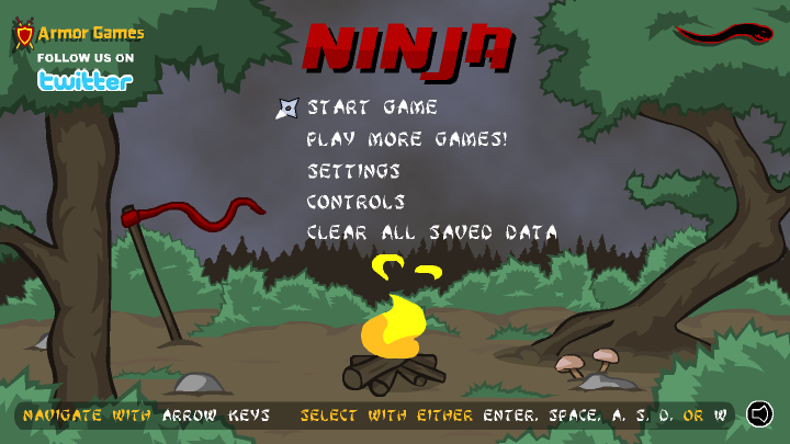 Screenshot of Ninja (Browser, 2009) - MobyGames