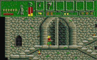 Screenshot of Tom and the Ghost (DOS, 1990) - MobyGames