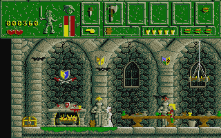 Screenshot of Tom and the Ghost (DOS, 1990) - MobyGames