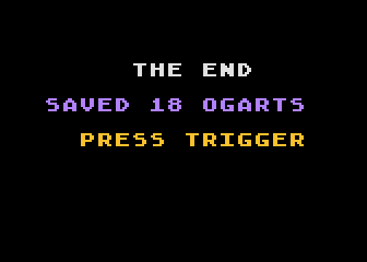 Screenshot of Rebound (Atari 8-bit, 1987) - MobyGames