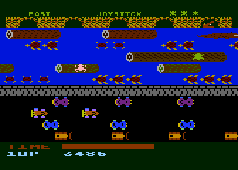Screenshot of Frogger (Atari 5200, 1981) - MobyGames