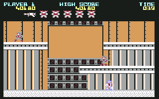 Screenshot of Bionic Commando (Commodore 64, 1987) - MobyGames