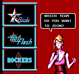 Screenshot of Rollergames (NES, 1990) - MobyGames