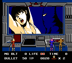 Screenshot of Rolling Thunder (NES, 1986) - MobyGames