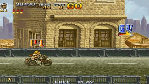 Screenshot of Metal Slug: Anthology (PSP, 2006) - MobyGames