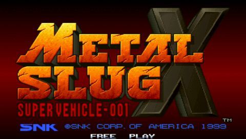Screenshot of Metal Slug: Anthology (PSP, 2006) - MobyGames