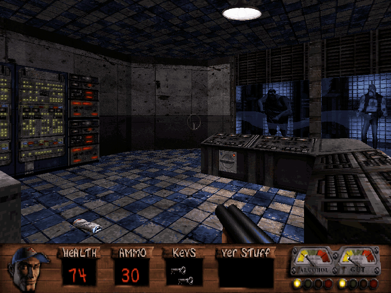 Screenshot of Redneck Rampage Rides Again (DOS, 1998) - MobyGames