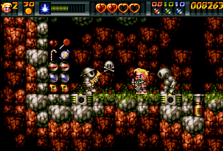 Screenshot of Ruff 'n' Tumble (Amiga, 1994) - MobyGames