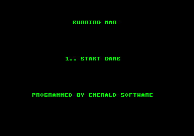 Screenshot of The Running Man (Amstrad CPC, 1989) - MobyGames