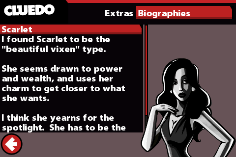 Screenshot of Clue (iPhone, 2008) - MobyGames