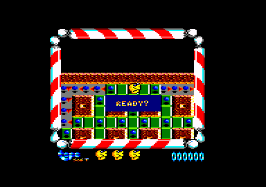 Screenshot of Mad Mix Game (Amstrad CPC, 1988) - MobyGames