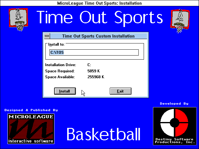 Time Out Sports: Basketball (1994) - MobyGames