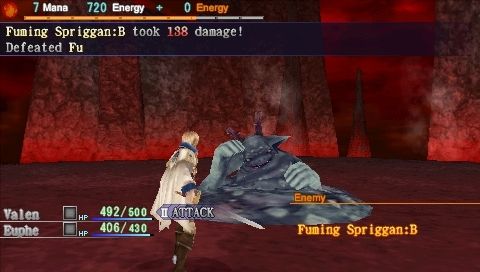 Screenshot of Dragoneer's Aria (PSP, 2007) - MobyGames