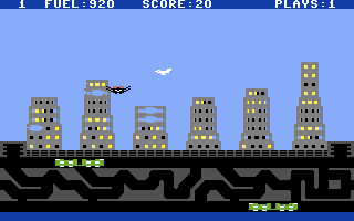Screenshot of Save New York (Commodore 64, 1983) - MobyGames