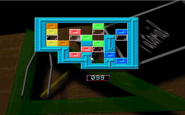 Screenshot of Bricks Gold (DOS, 1997) - MobyGames