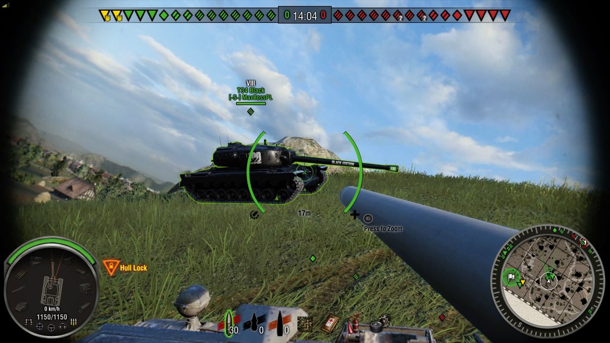 Screenshot of World of Tanks (PlayStation 4, 2015) - MobyGames