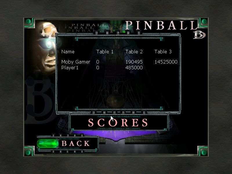 Screenshot of Mega Pinball (Windows, 2000) - MobyGames