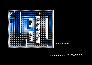 Screenshot of Knight Rider (Amstrad CPC, 1986) - MobyGames