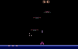 Screenshot of Demon Attack (Atari 2600, 1982) - MobyGames