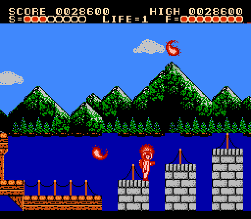 Screenshot of The Adventures of Captain Comic (NES, 1988) - MobyGames