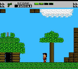 Screenshot of The Adventures of Rad Gravity (NES, 1990) - MobyGames