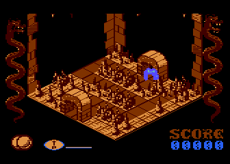 Screenshot of Airball (Atari 8-bit, 1987) - MobyGames