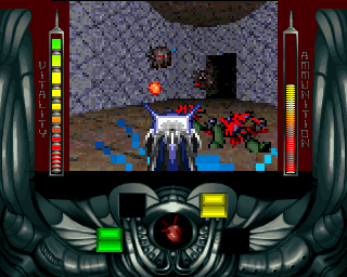 Screenshot of Alien Breed 3D (Amiga, 1995) - MobyGames