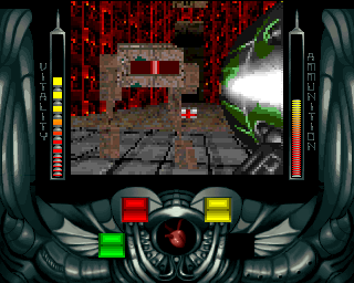 Screenshot of Alien Breed 3D (Amiga, 1995) - MobyGames