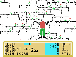 Screenshot of Alpiner (TI-99/4A, 1982) - MobyGames