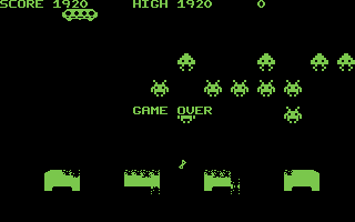 Screenshot of Arcade Classics (Commodore 64, 1987) - MobyGames