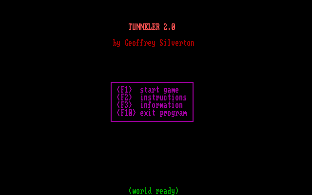 Tunneler (1991) - MobyGames