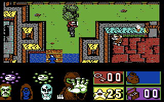 Screenshot of Avenger (Commodore 64, 1986) - MobyGames