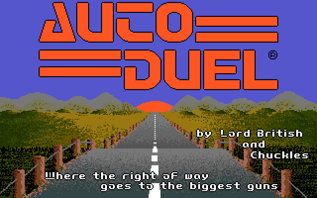 AutoDuel screenshots - MobyGames