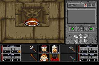 Screenshot of Black Crypt (Amiga, 1992) - MobyGames