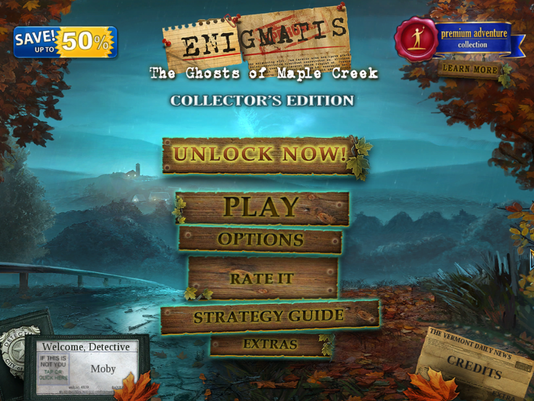 Screenshot of Enigmatis: The Ghosts of Maple Creek (Collector's Edition) (Windows Apps, 2011 ...