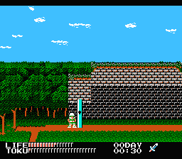Screenshot of Spelunker II: Yūsha e no Chōsen (NES, 1987) - MobyGames
