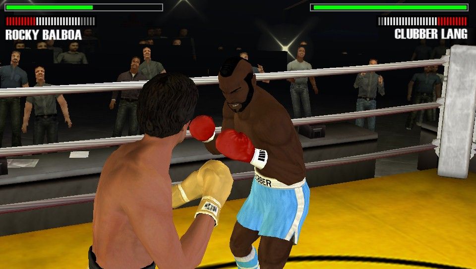 Screenshot of Rocky Balboa (PSP, 2007) - MobyGames