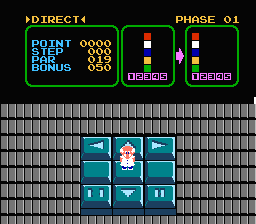 Screenshot of Stack-Up (NES, 1985) - MobyGames