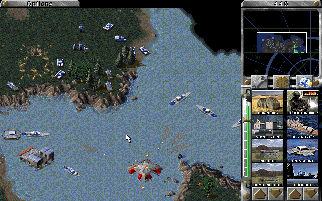 Screenshot of Command & Conquer: Red Alert (Windows, 1996) - MobyGames