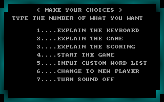 Screenshot of Spell Castle (DOS, 1986) - MobyGames