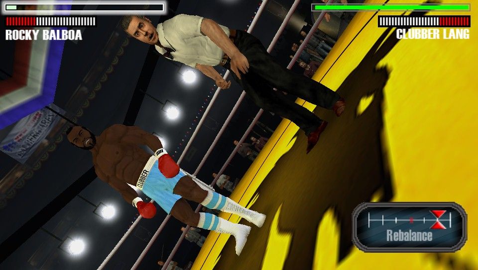 Screenshot of Rocky Balboa (PSP, 2007) - MobyGames