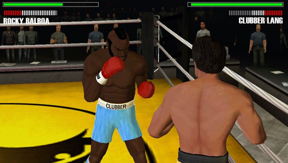 Screenshot of Rocky Balboa (PSP, 2007) - MobyGames