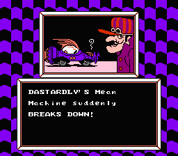 Screenshot of Wacky Races (NES, 1991) - MobyGames