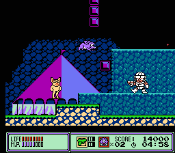 Screenshot of Widget (NES, 1992) - MobyGames