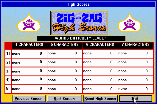 Screenshot of Zig-Zag (Windows 3.x, 1994) - MobyGames