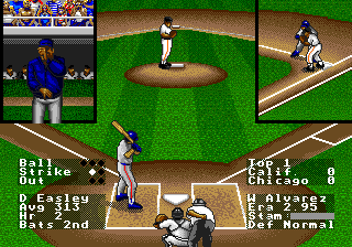Screenshot of R.B.I. Baseball '94 (Genesis, 1994) - MobyGames