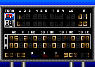 Screenshot of R.B.I. Baseball '94 (Genesis, 1994) - MobyGames