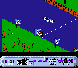 Screenshot of Cobra Triangle (NES, 1989) - MobyGames
