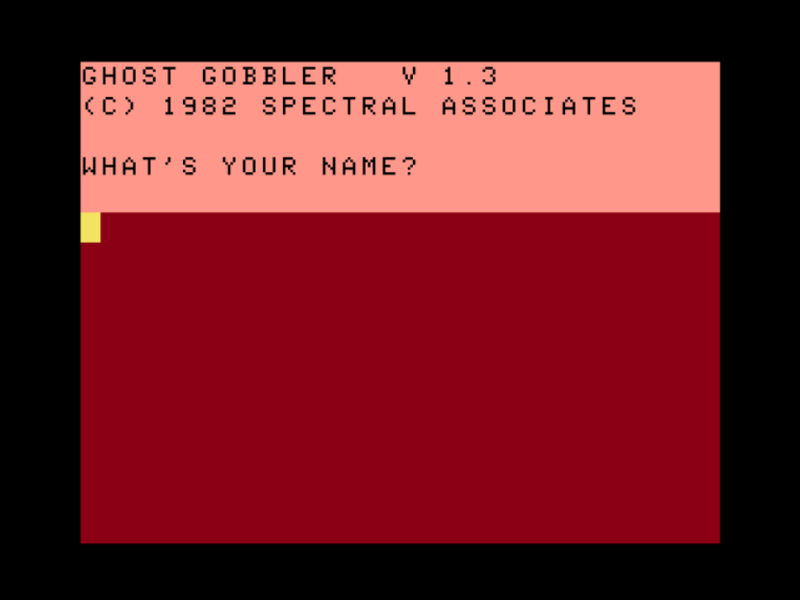 Ghost Gobbler (1982) - MobyGames