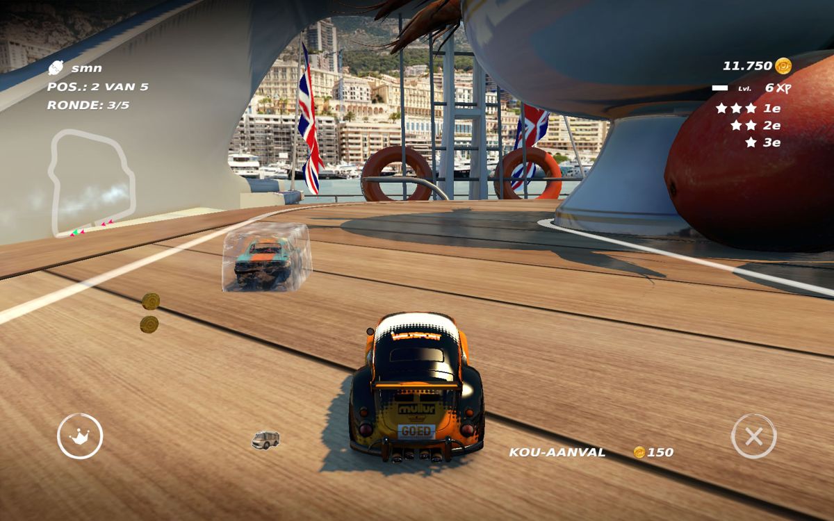 Screenshot of Table Top Racing: World Tour (Windows, 2016) - MobyGames